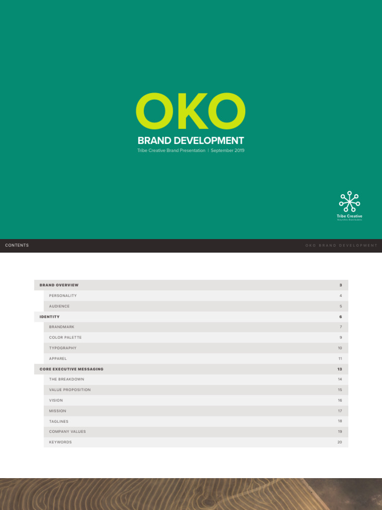 OKO Brand Development Presentation - Sept 2019 FINAL | PDF | Economies ...