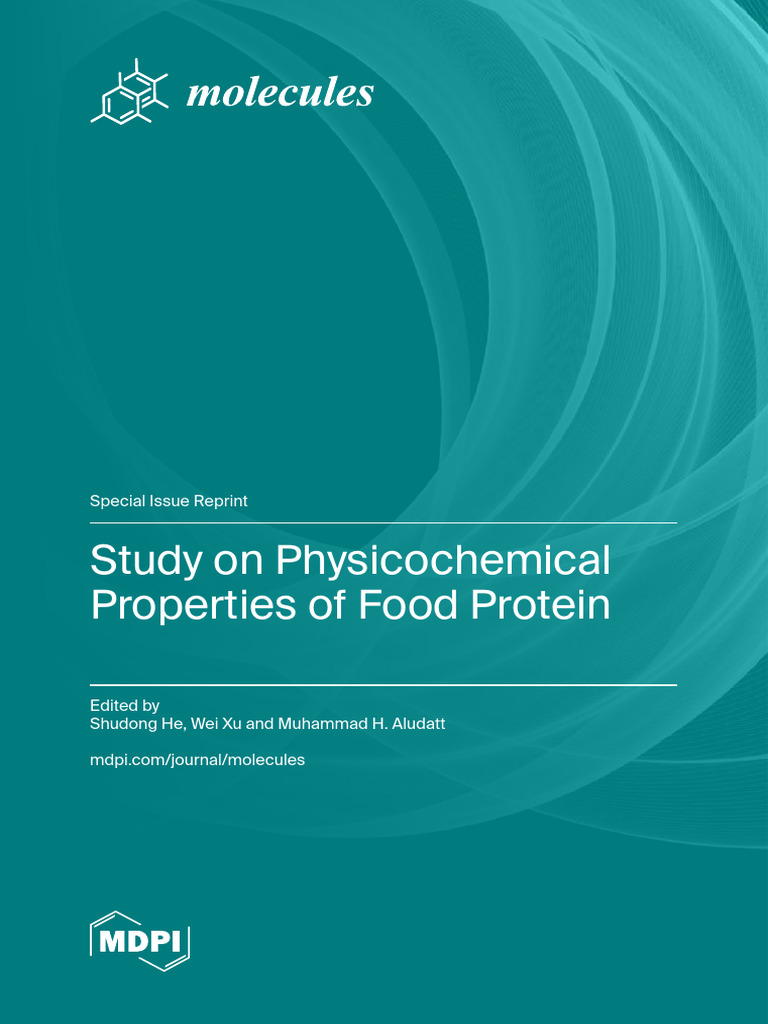 Study On Physicochemical Properties of Food Protein | PDF | Proteins ...