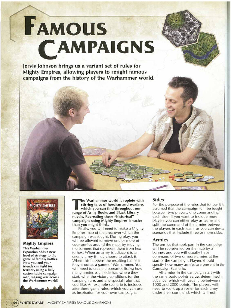 Mighty Empires: Famous Campaigns Guide | PDF