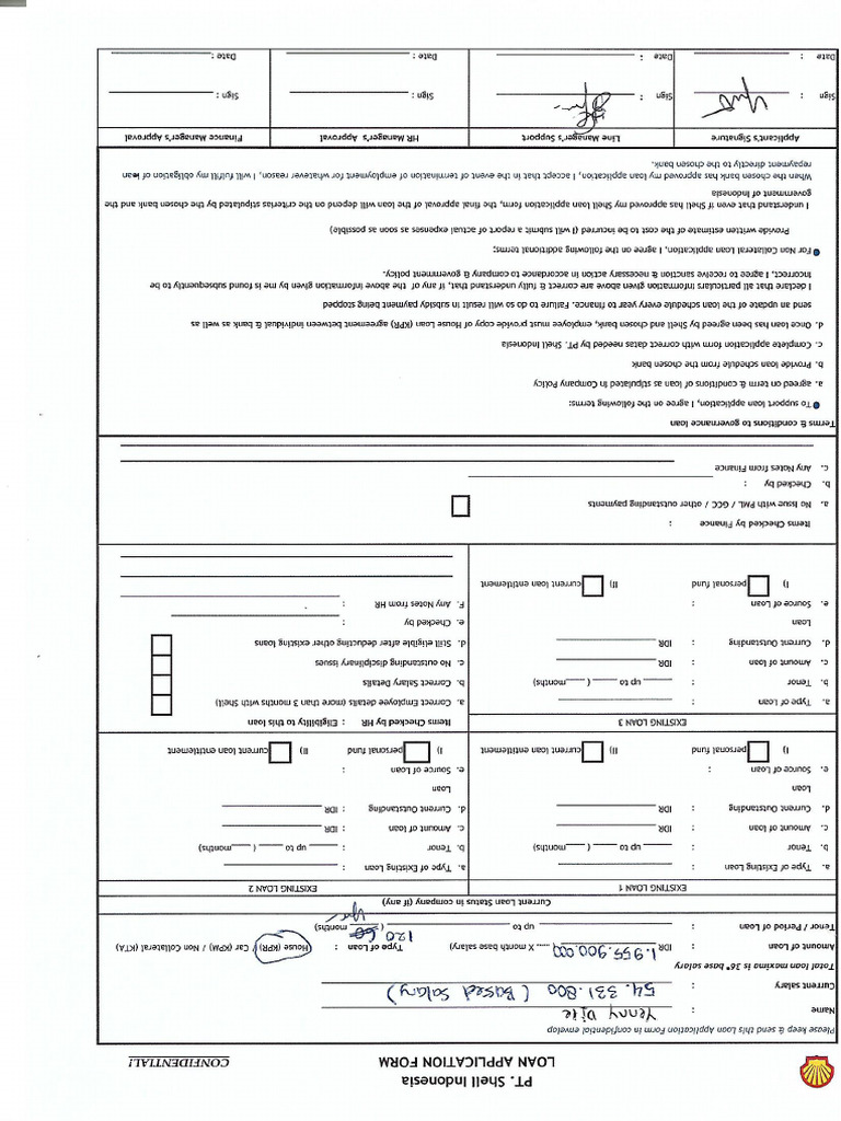 Scan Form Loan | PDF