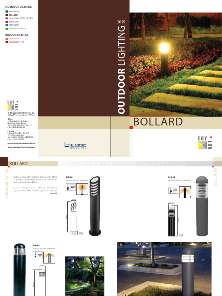 Outdoor LED Bollard Lighting Solutions | PDF