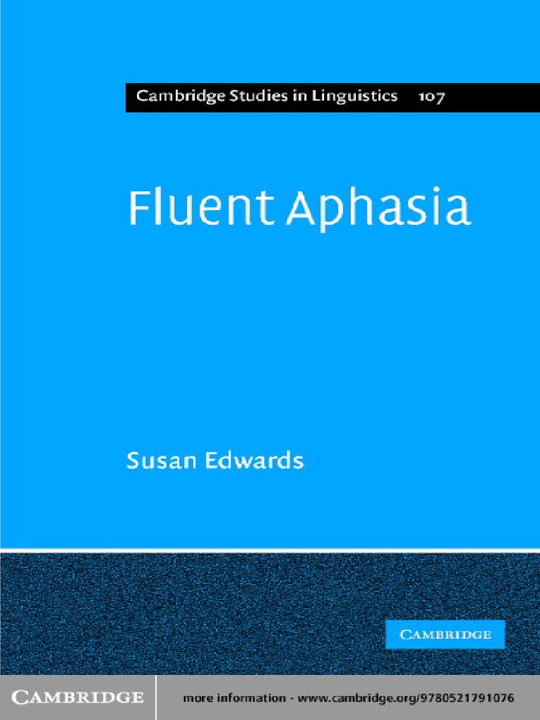 Fluent Aphasia | PDF