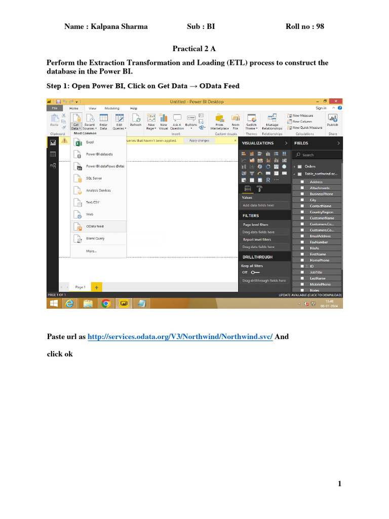 Practical 2A (BI) | PDF | Software Engineering | Cybernetics