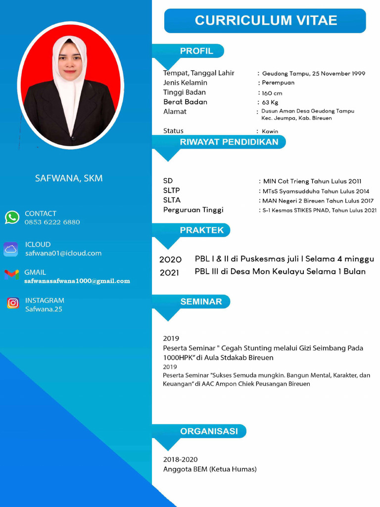 02 - Safwana CV 2 | PDF