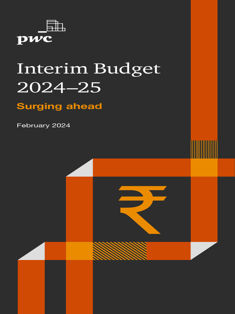 Interimbudget 2024 25 | PDF