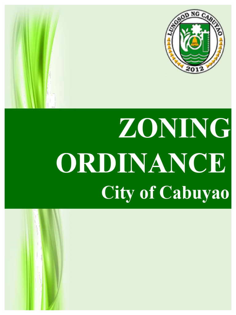 Cabuyao Zoning Ordinance No. 2019-562 S. 2019 | PDF | Zoning | Agriculture