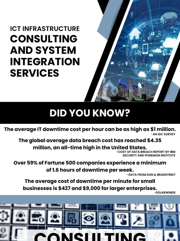 ICT Consulting and System Integration Services | PDF | Information And Communications Technology ...