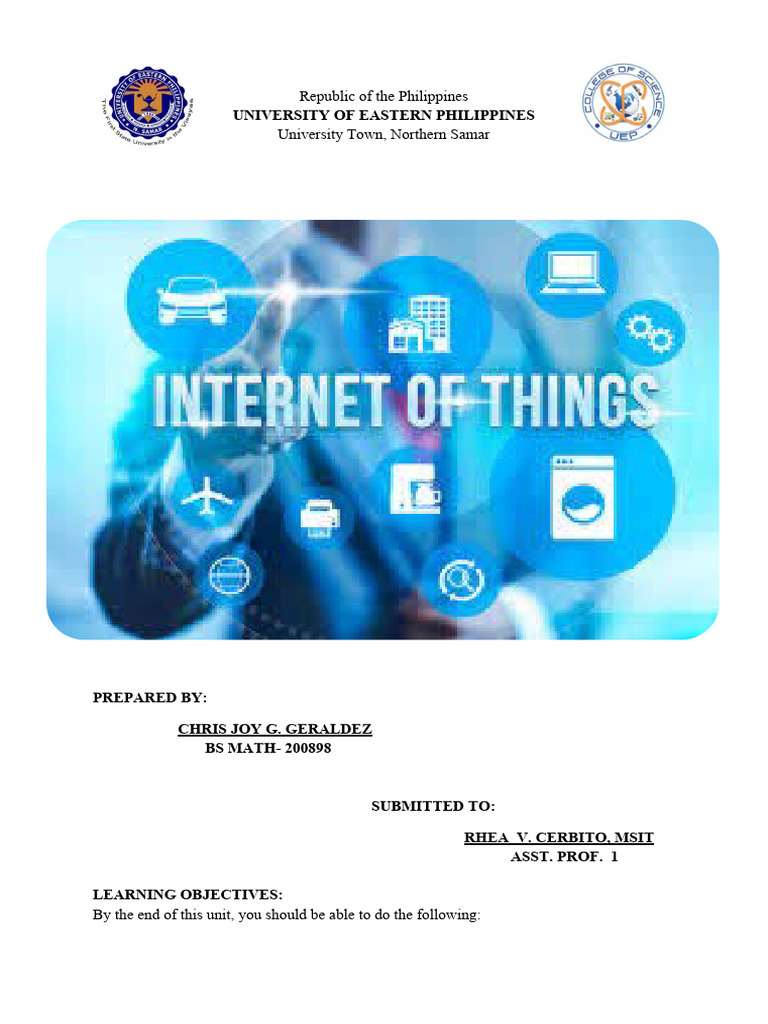 Internet of Things | PDF