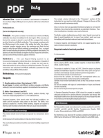 mRDT Malaria Test Procedure Guide | PDF | Medical Specialties ...