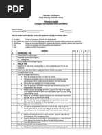 Open Gloving W/ Rationale | PDF | Glove | Hand Washing