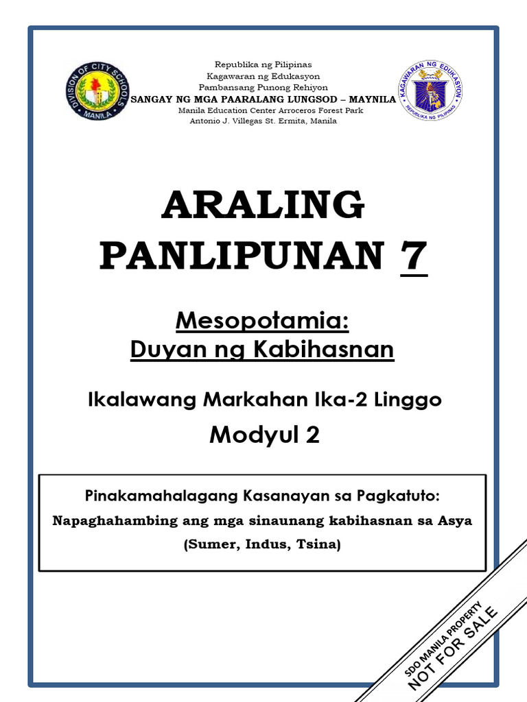 AP-7 Q2 Mod2 | PDF