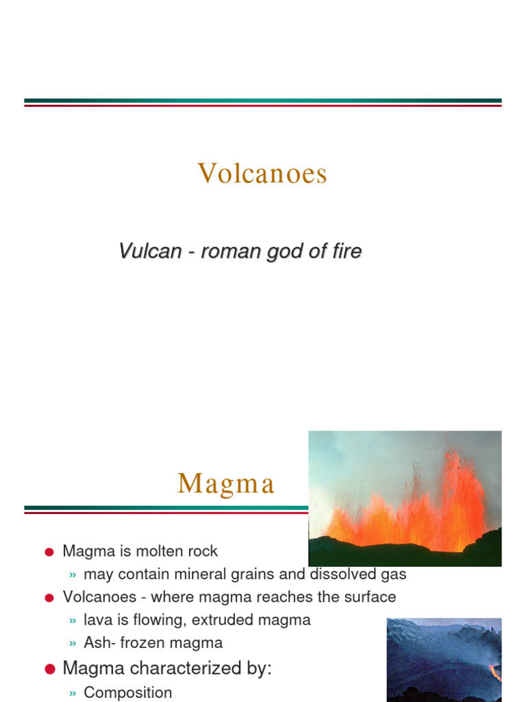 Volcanoes | PDF