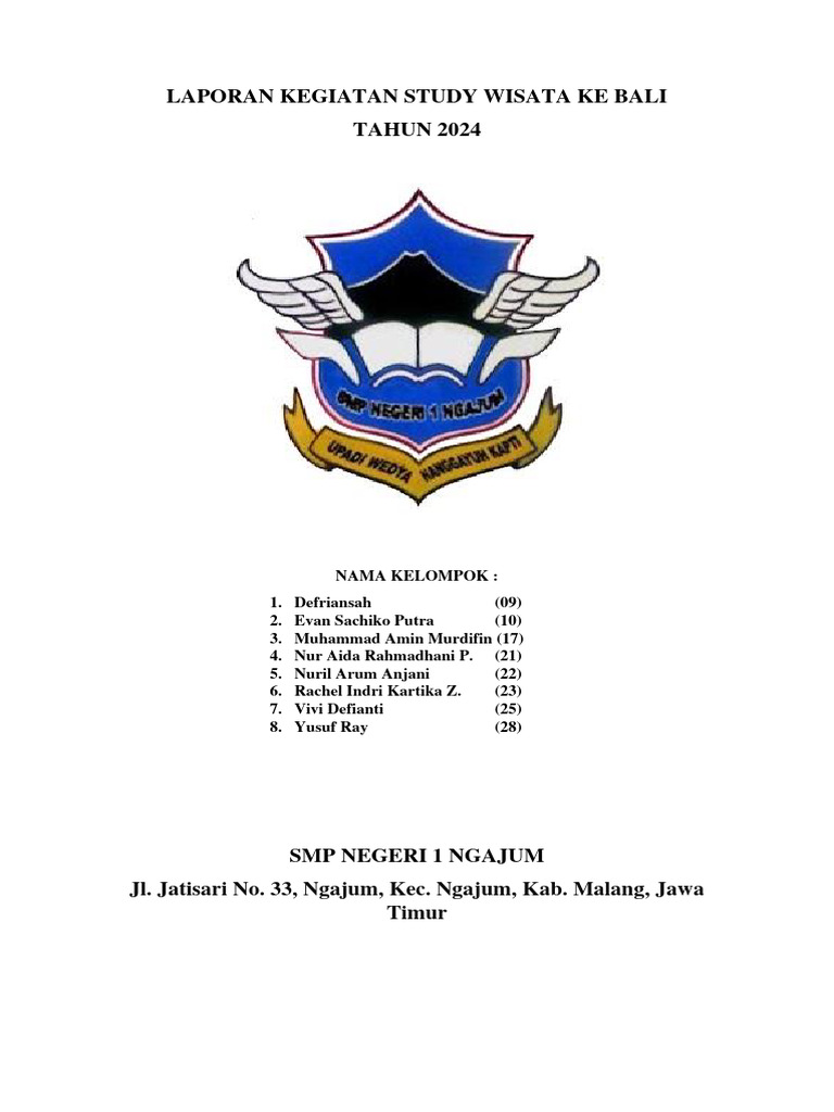 Bin Study Tour Apalah Wes Karep 2024 | PDF