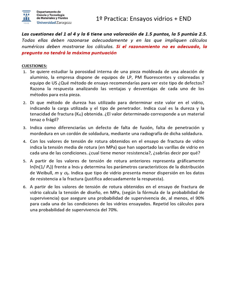 Cuestiones - 1 Practica - 2024 | PDF