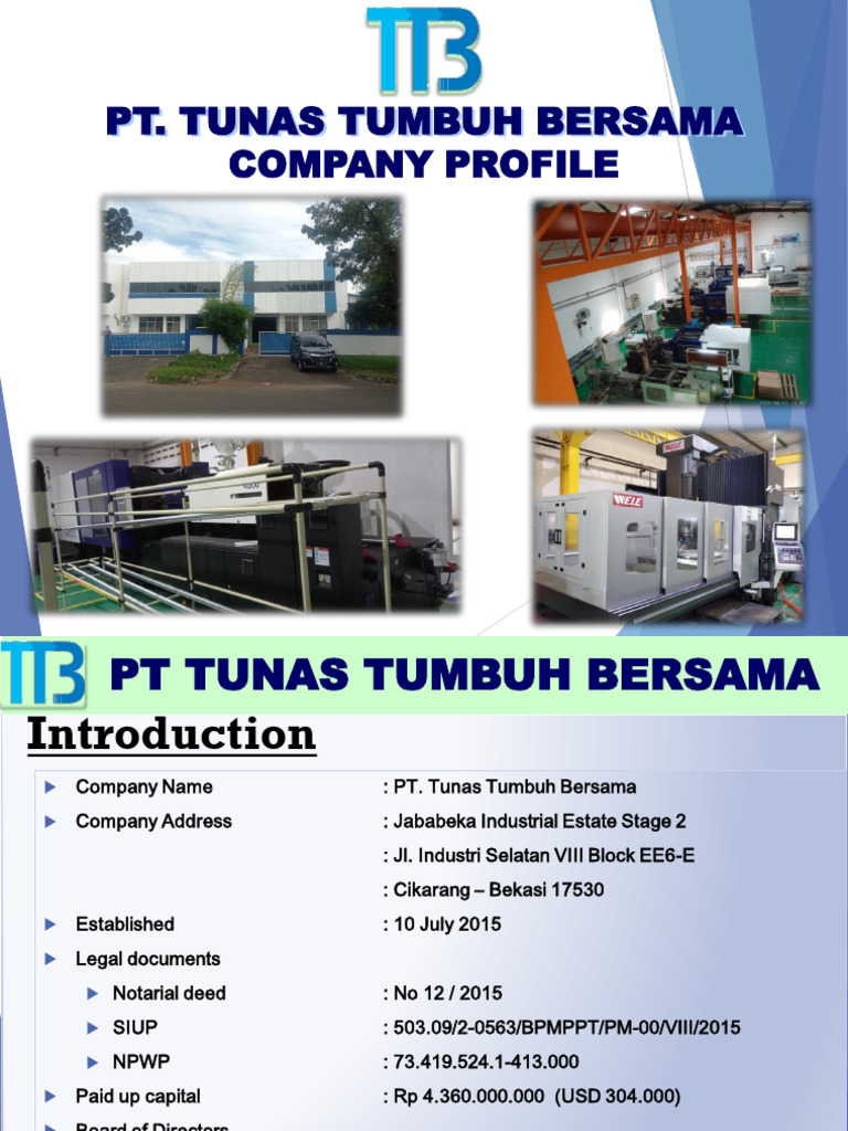 TTB Introduction - Plastic Injection IMAY | PDF