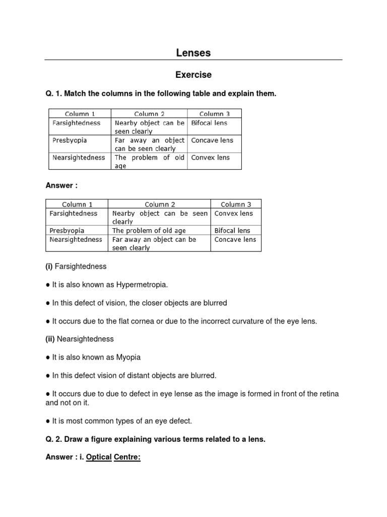 Understanding Lenses: Types and Functions | PDF