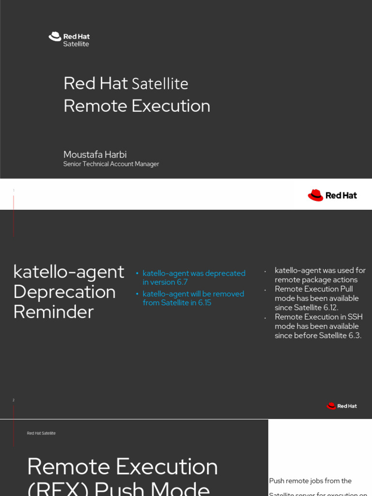 Satellite Remote Execution | PDF | Secure Shell | Software