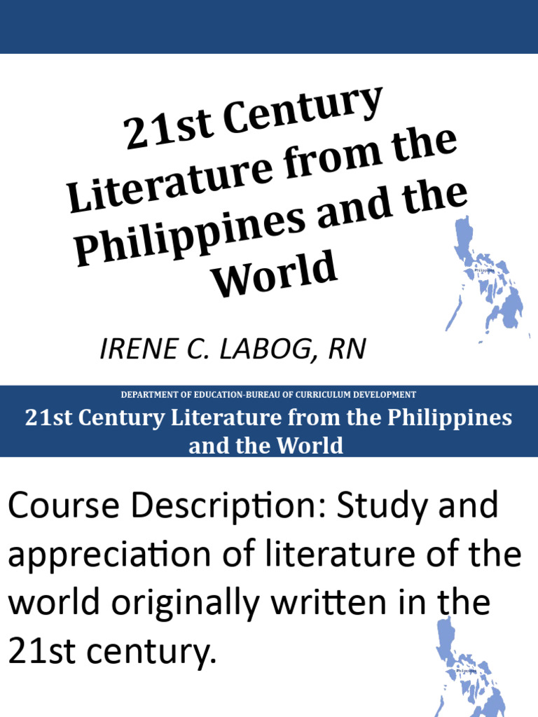 Q1a 21st Century Literature in Various Regions | PDF
