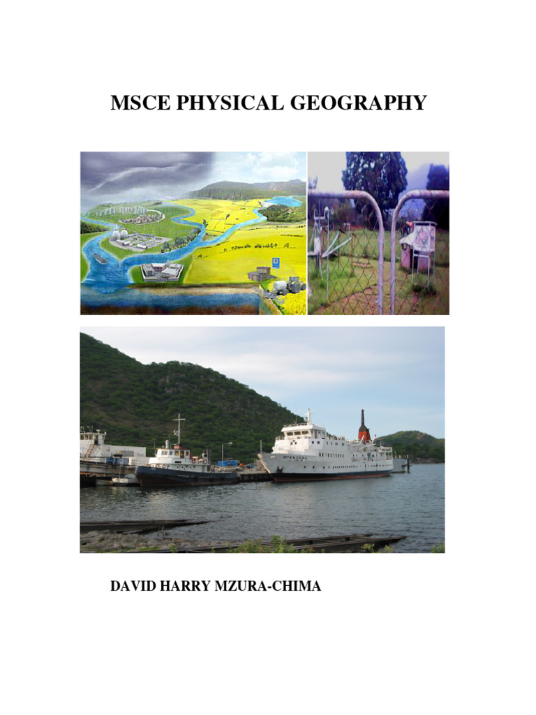 Physical Geography Msce | PDF | Plate Tectonics | Rock (Geology)