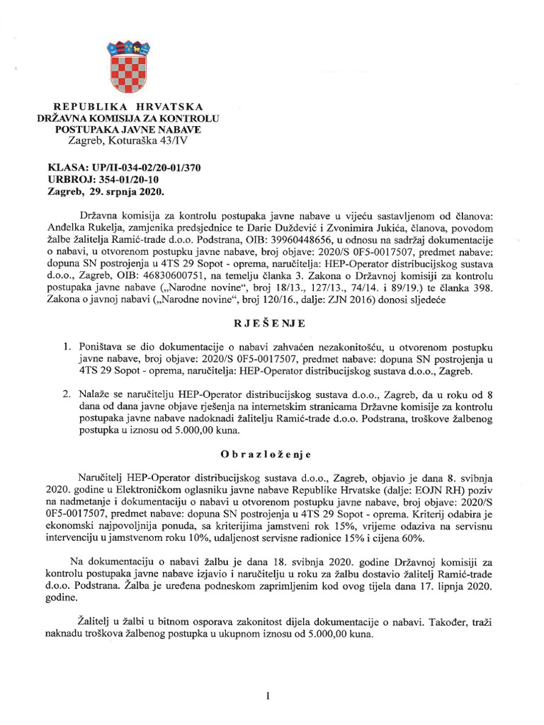 Izjava Ponuditelja Za Nuđenje I Prodaju 3 | PDF