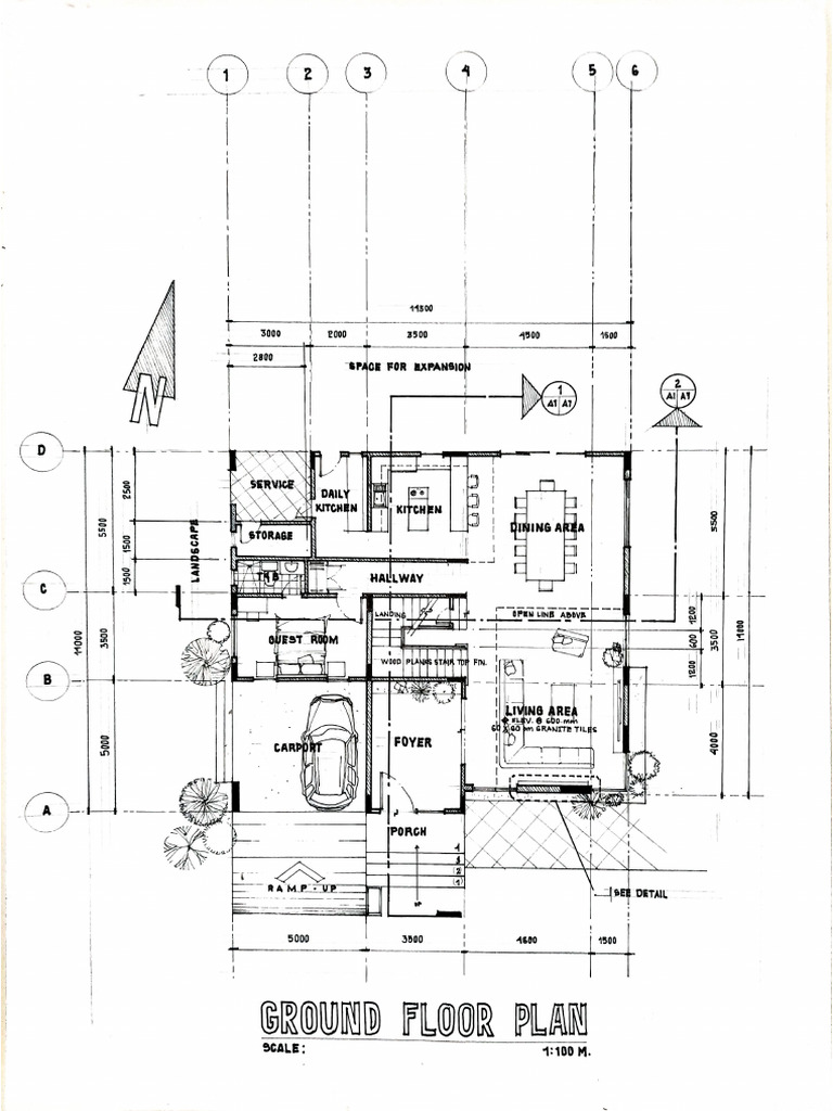 Detailed Manual Drawing | PDF