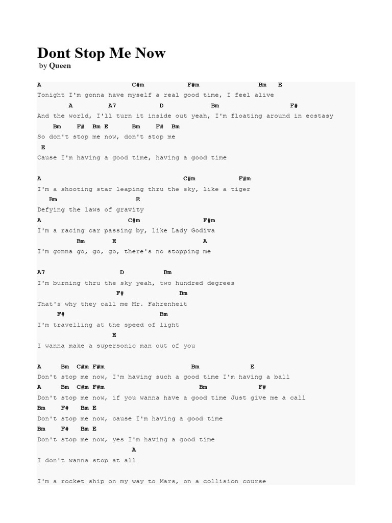 Dont Stop Me Now Pdf 4073