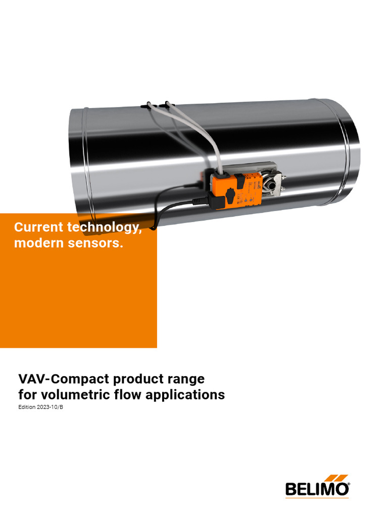 Belimo VAV-Compact Technical-Brochure En-Gb | Download Free PDF | Flow ...