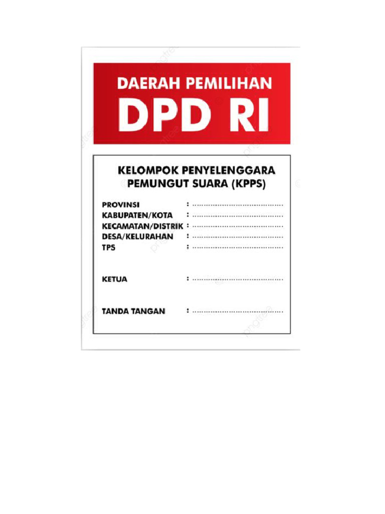 Surat Suara | PDF