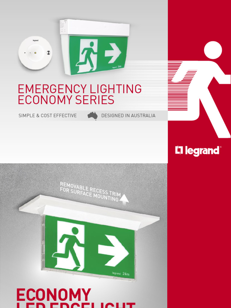 Legrand Emergency Lighting | PDF | Equipment | Vehicles