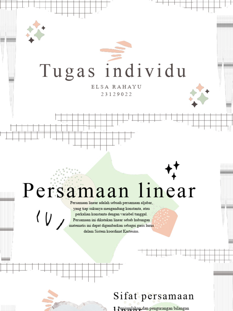 Pertemuan 9 Konsep Dasar Matematika "ElsaRahayu23129022" | PDF