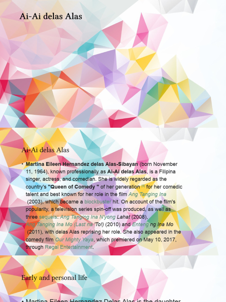 Ai-Ai Delas Alas | PDF