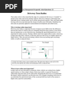 Fire Apparatus Turn-Around Dimensions | PDF | Lane | Transportation ...