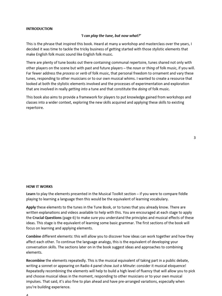 English Jigs Book One | PDF | Rhythm | English Language