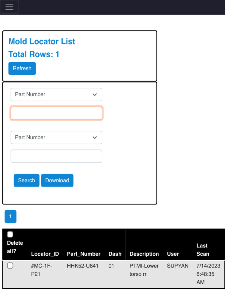 Inventory List - Inventory - Project | PDF