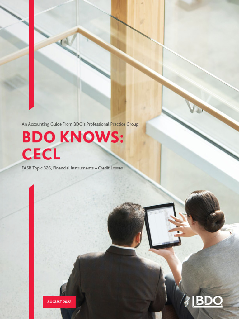 CECL Guide for Financial Experts | PDF | Loans | Financial Accounting Standards Board