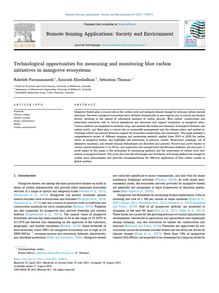 Blue Carbon Initiative Pdf