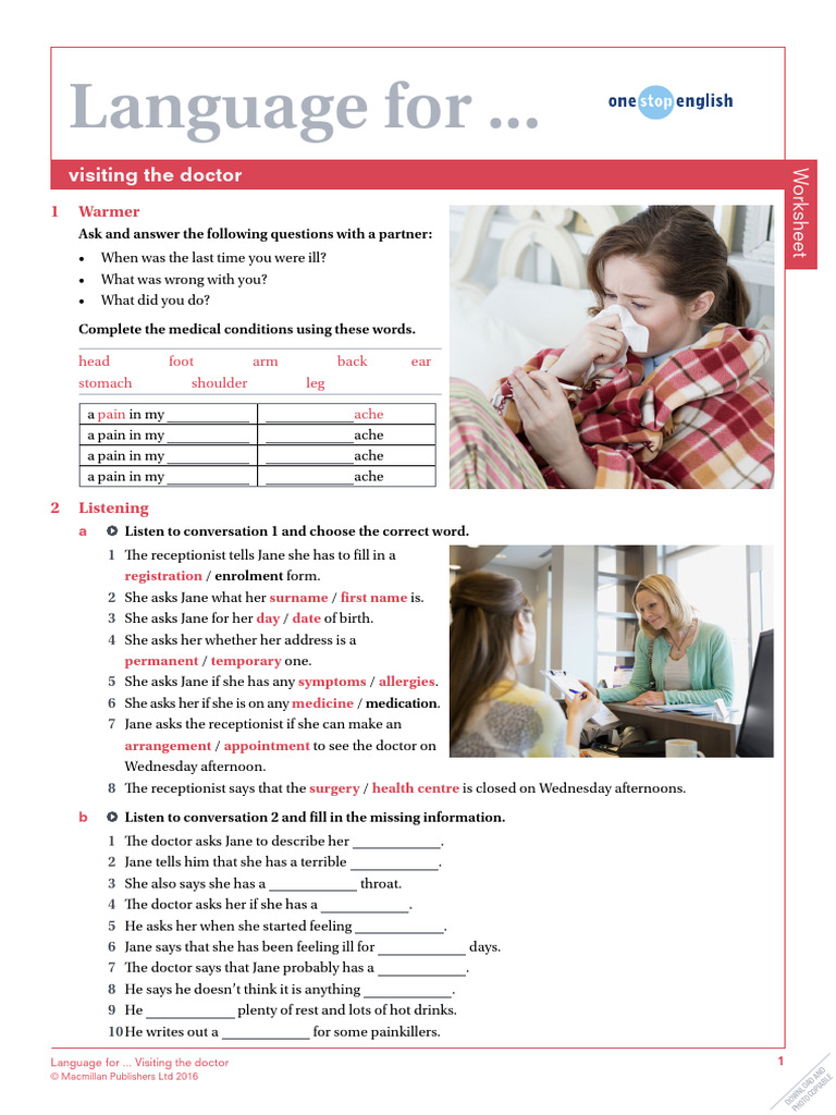 Visiting The Doctor | PDF