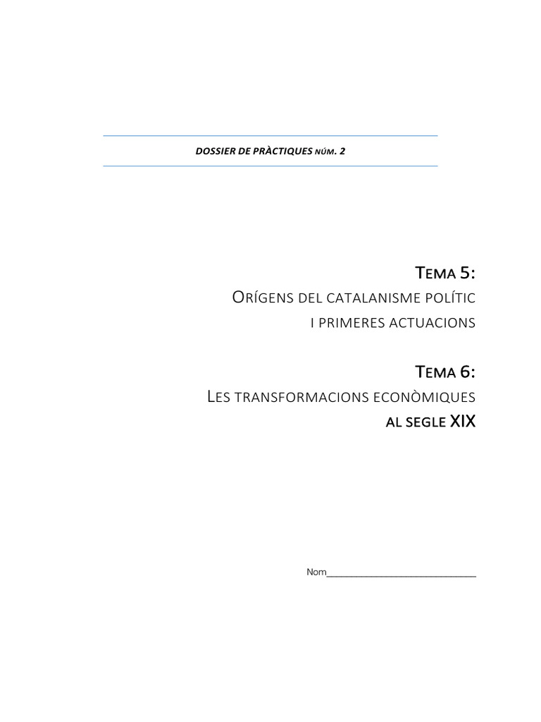 Dossier de Praì Ctiques - Nãºm - 2 | PDF