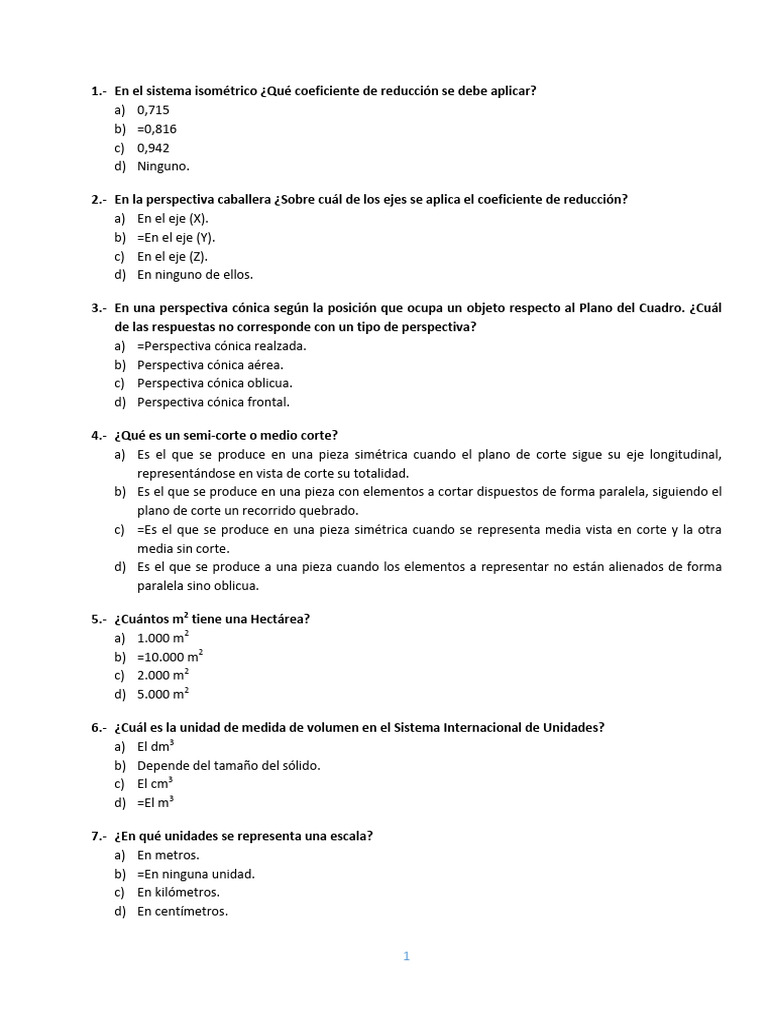 Delineante-primer-examen-delineantes-valladolid-2021 | PDF