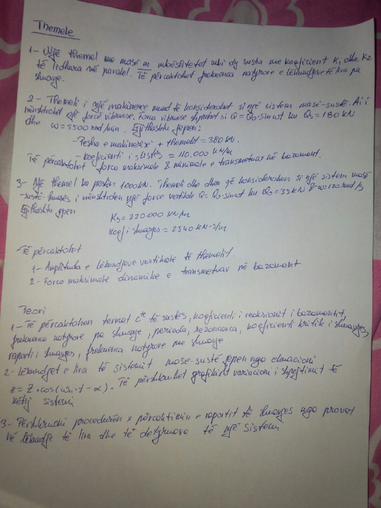 Teza Themele Nen Makineri | PDF