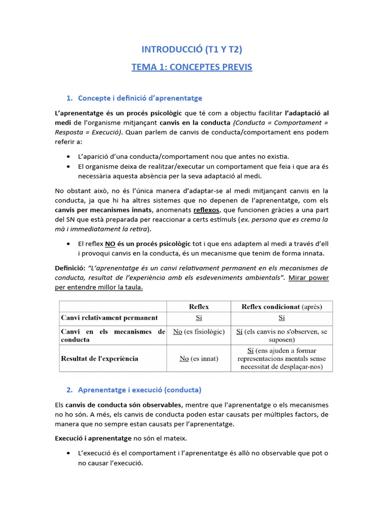 Introducció (T1 I T2) | PDF