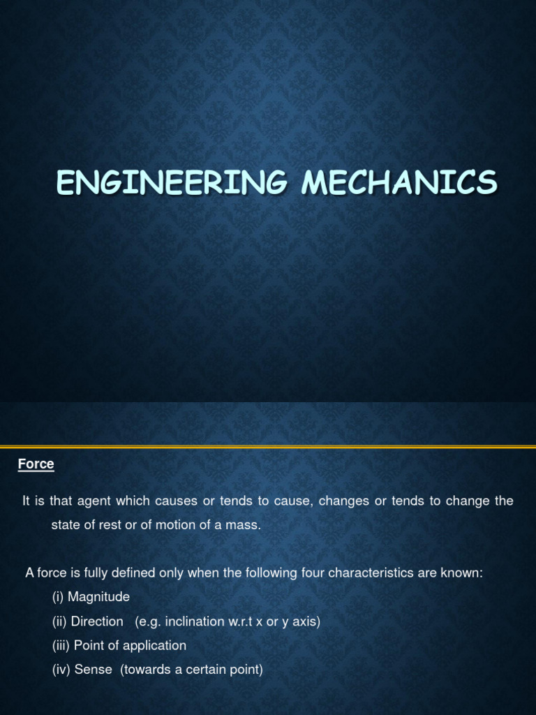 Lecture 2-1 | Download Free PDF | Force | Euclidean Vector