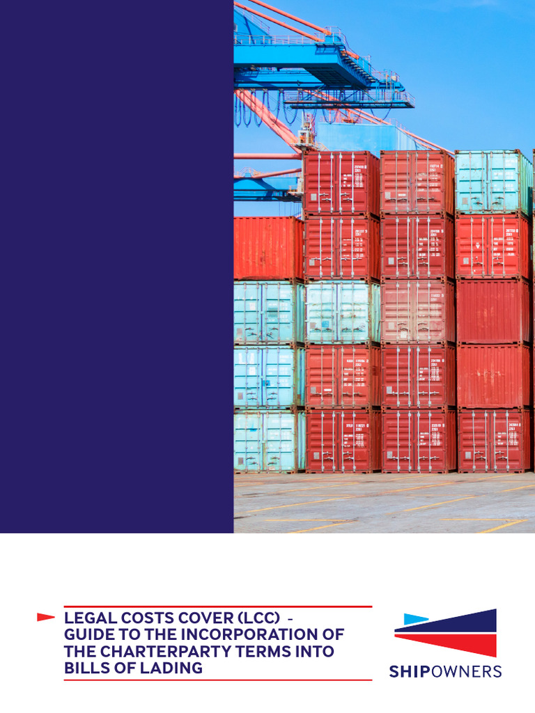 LCC Series - Incorporation of The Charterparty Terms Into Bills of ...