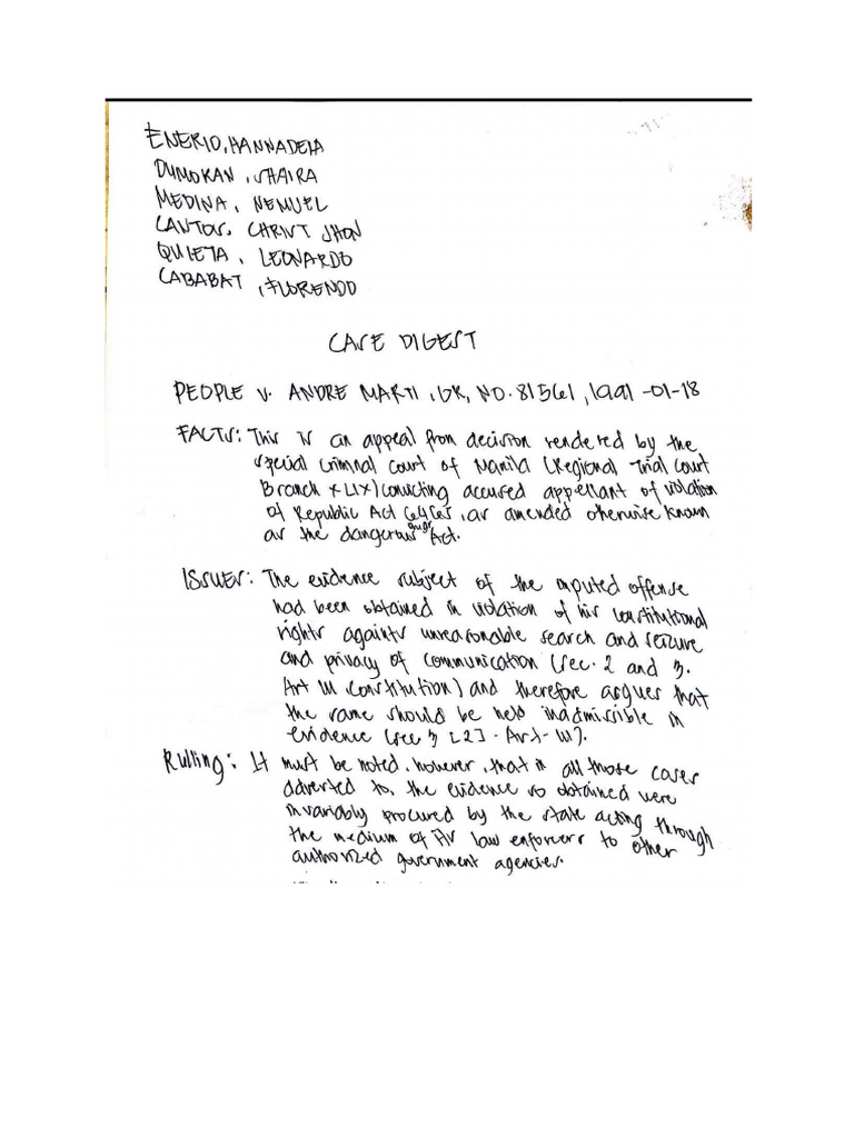Case Digest | PDF