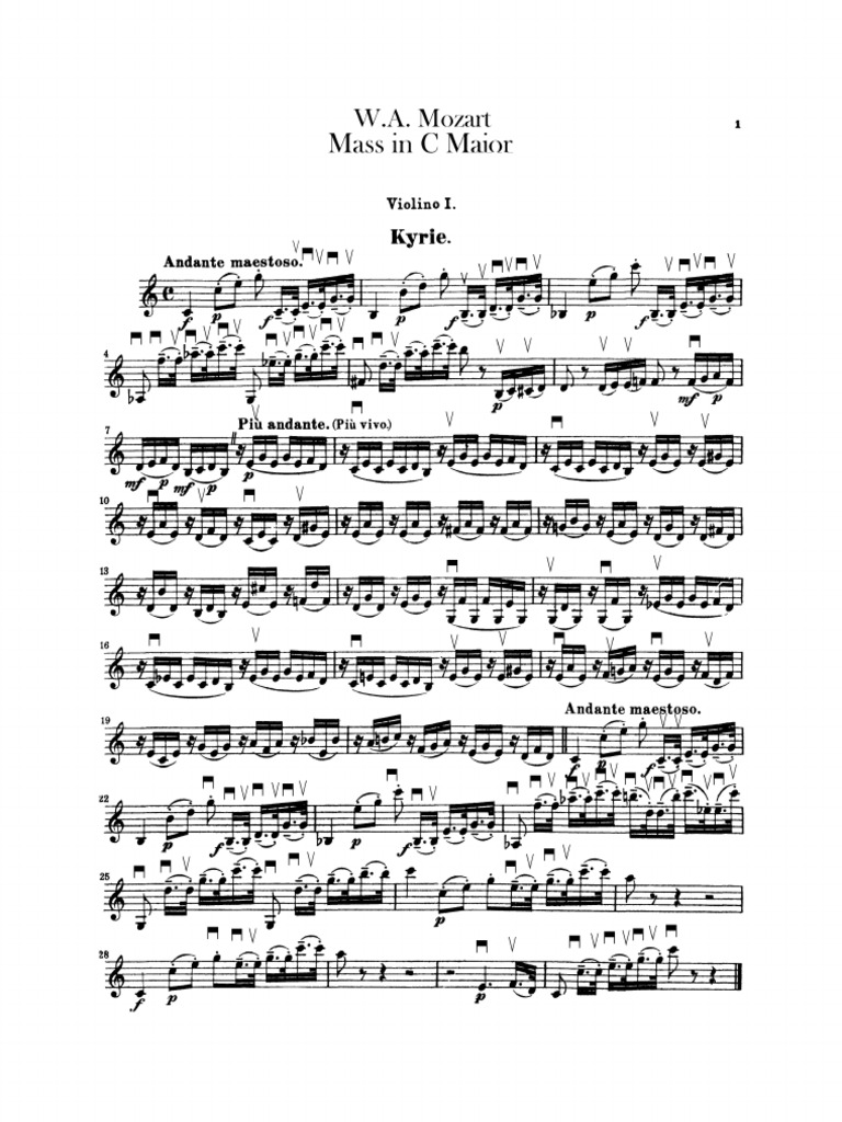 Mozart K317 X GIC | PDF