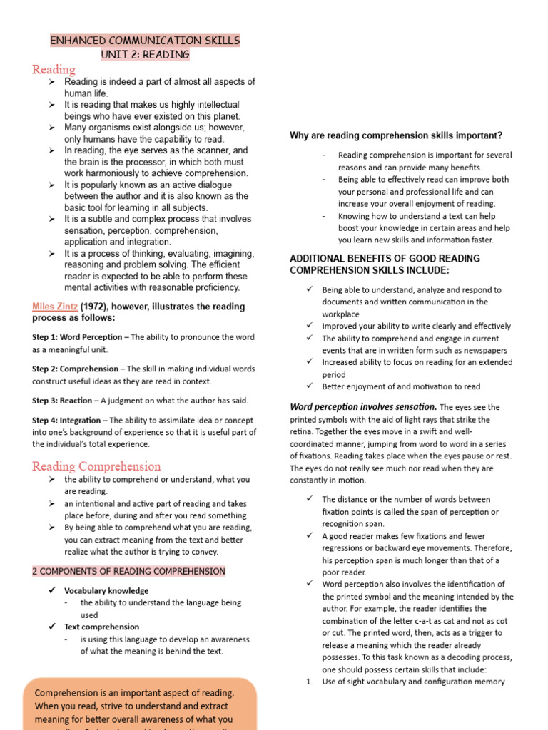 Enhanced Finals | PDF | Reading Comprehension | Experience