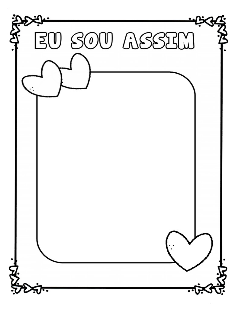 Atividade Eu Sou Assim e Minha Idade | PDF