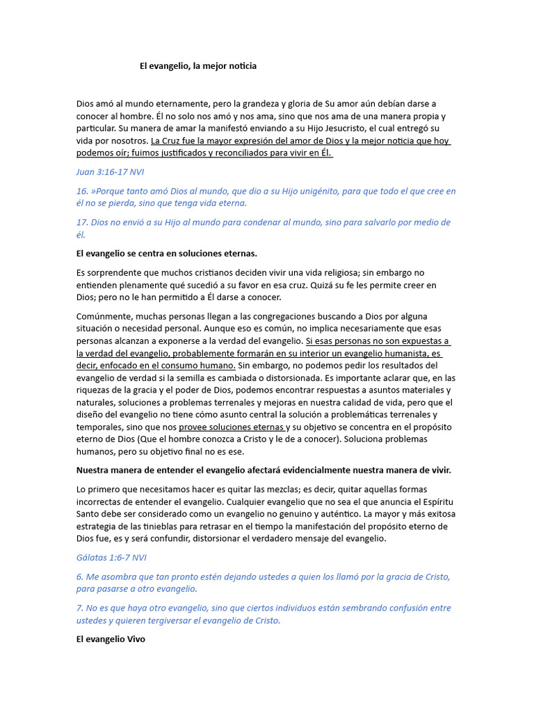 Clase 4 TAF | PDF | Evangelios | Jesús