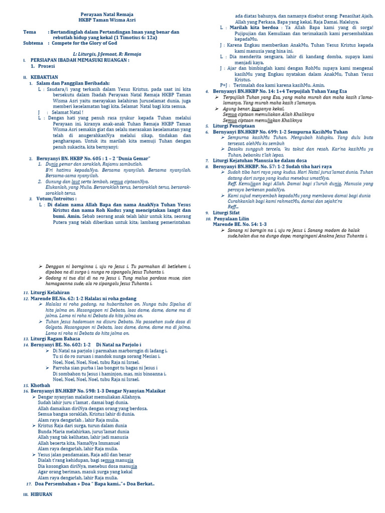 Revisi Buku Acara | PDF