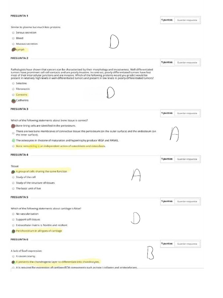 Online Biology Final Exam | PDF | Medical Specialties | Biology